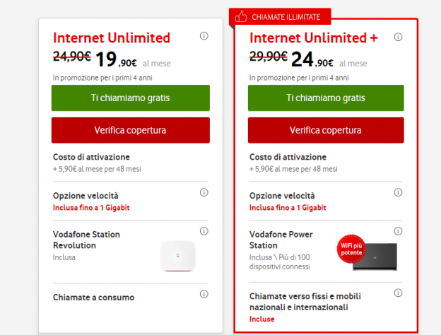 Vodafone Internet Unlimited: promo online Digital Edition da 19,90 euro ...