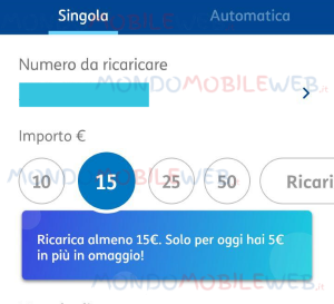 Ricarica Tim: oggi in regalo 5 euro di credito bonus con l'App MyTIM ...