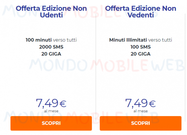 Wind: nuove offerte per non vedenti e non udenti con 20 Giga, SMS e ...