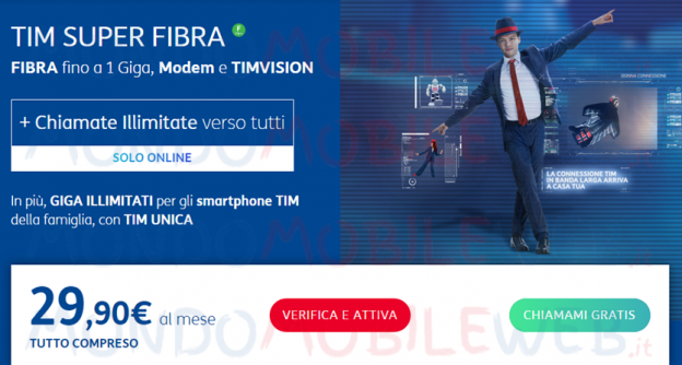 TIM Super Online: promo con chiamate illimitate a 29,90 euro al mese ...